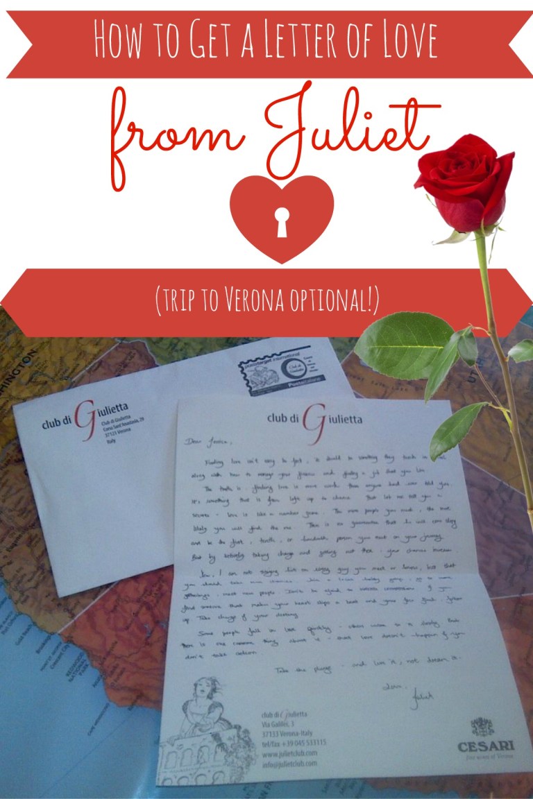 What to Expect with a Letter to Juliet – Jessica Lippe